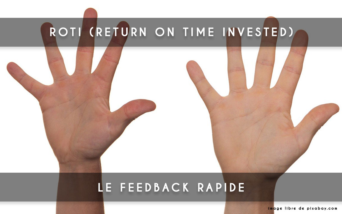 ROTI agile (return on time invested) - My Agile Partner Scrum